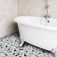 Ibiza Sliced Wall and Floor Mosaic Tile | Pebble Tile