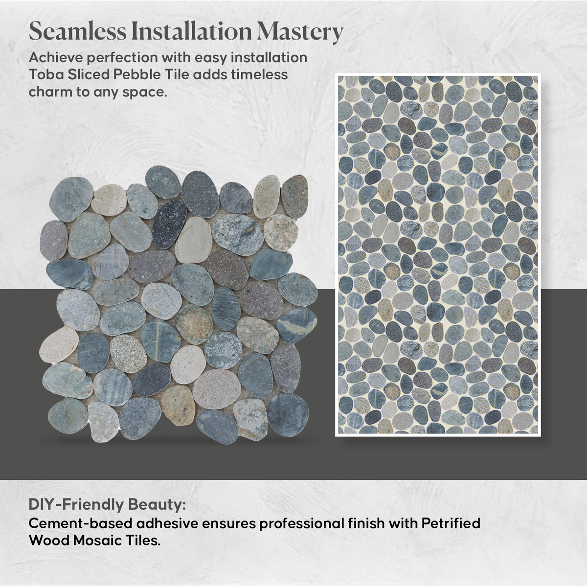 Enhance Your Space with Toba Pebble Tiles | Pebble Tile