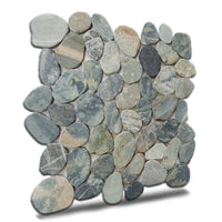 Teal Blue Mosaic Tile for Vibrant Spaces | Pebble Tile